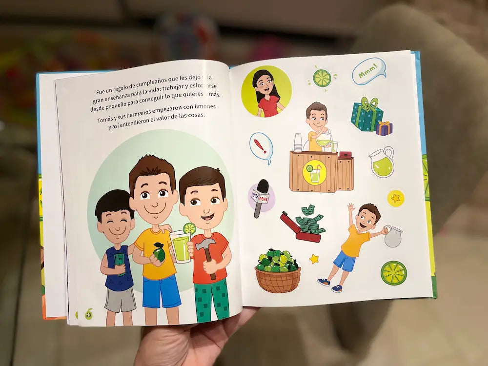 Libro Limonada Rica, Fresca y Dulce | Moments Kids PTY