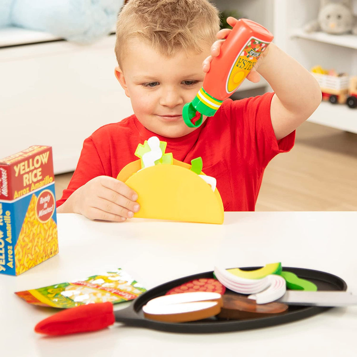 Juego Para Rellenar y Doblar Tacos y Tortillas | Moments Kids PTY